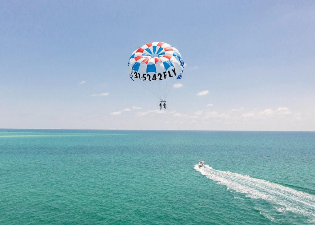 Parasailing Adventure In Bradenton Beach & Anna Maria Island - Florida ...